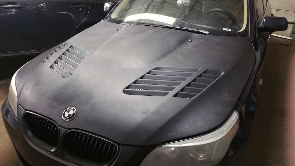 2004-2010 E60 GTR FIBERGLASS HOOD | Extreme Parts