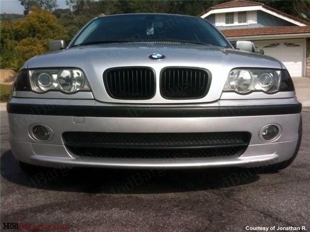 BMW E46 1999-2001 BLACK KIDNEY GRILLE SET | Extreme Parts