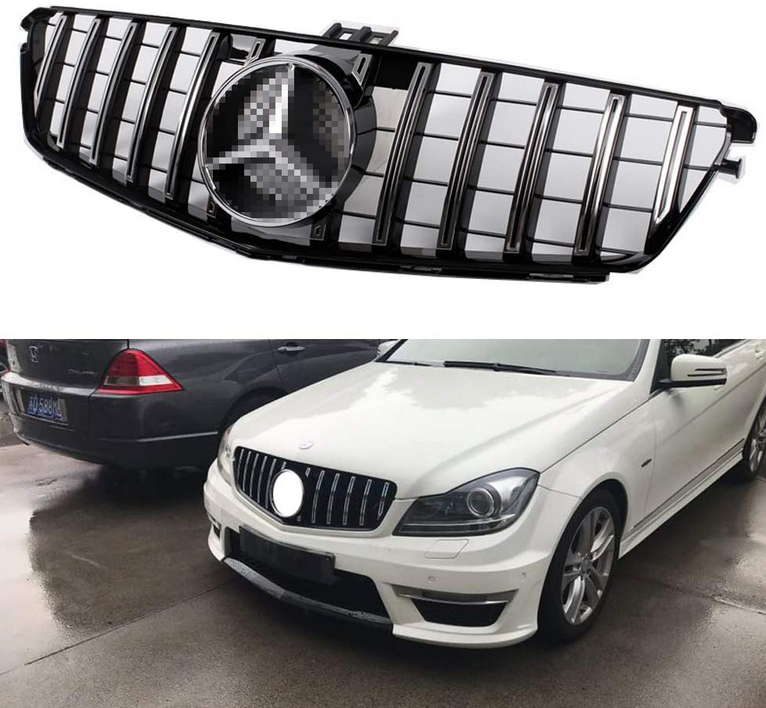 2008-2014 C250 C350 C300 BLACK GT-R GRILLE | Extreme Parts