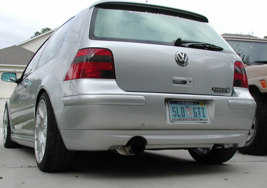 1999-2004 MK4 GOLF 20TH ANNIVERSARY REAR LIP | Extreme Parts